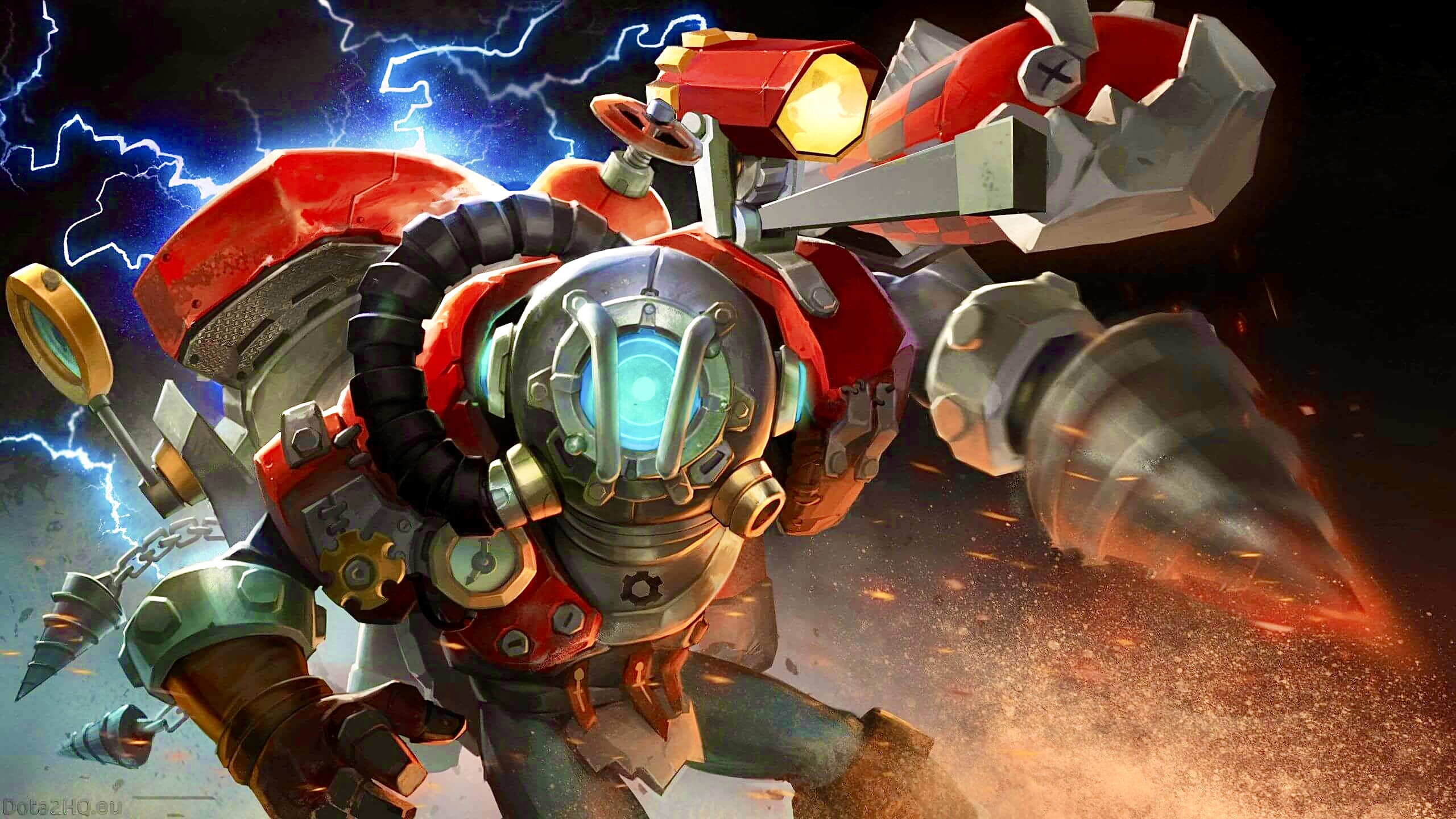 Clockwerk Dota 2 full Guide Building items & Indicators